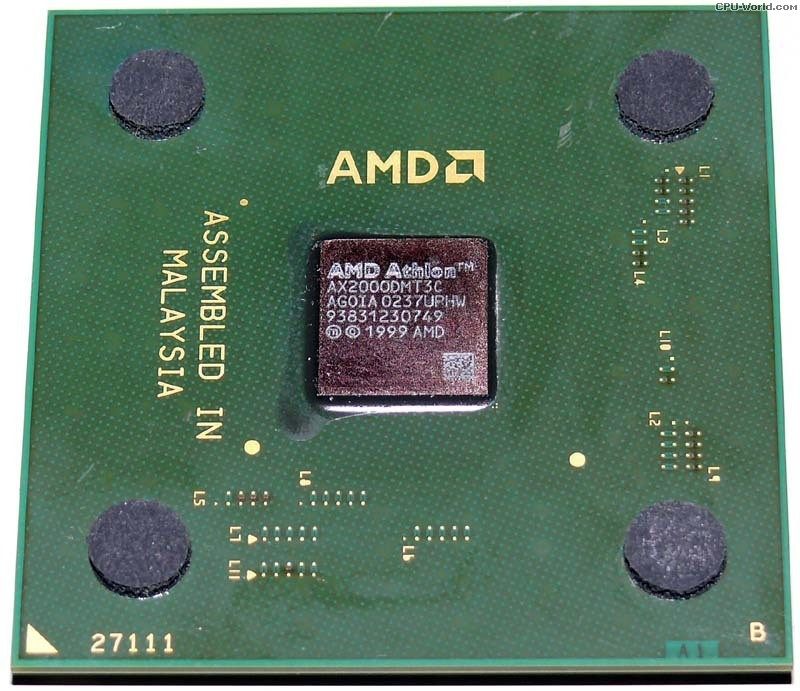 Processador AMD Athlon XP 2000+ AX2000DMT3C - Familia Muda