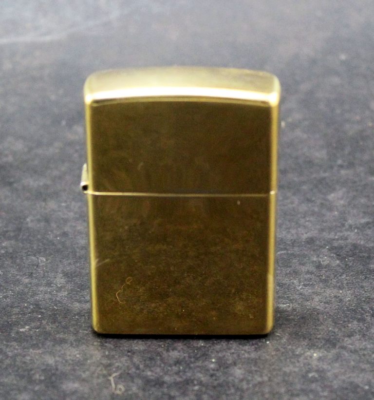 Zippo isqueiro Solid Brass Original • Familia Muda