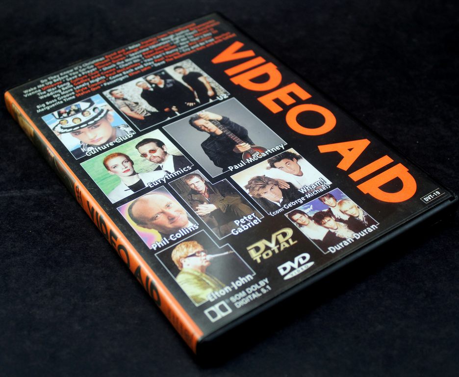 DVD Video Aid – U2 | Paul McCartney, Duran Duran, Phil Collins ...