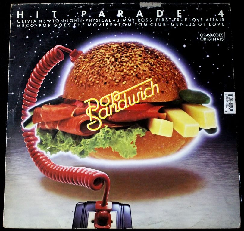 LP vinil Hit Parade 4, Pop Sandwich 1982 - Familia Muda