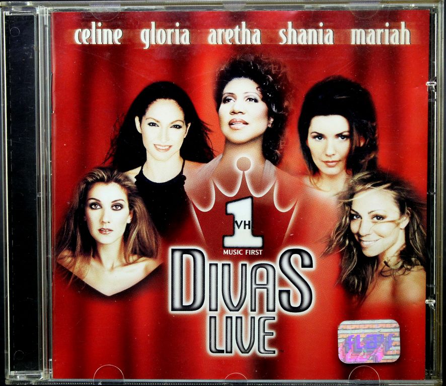 CD Divas Live VH1 – Celine Dion, Mariah Carey, Shania Twain, Gloria ...