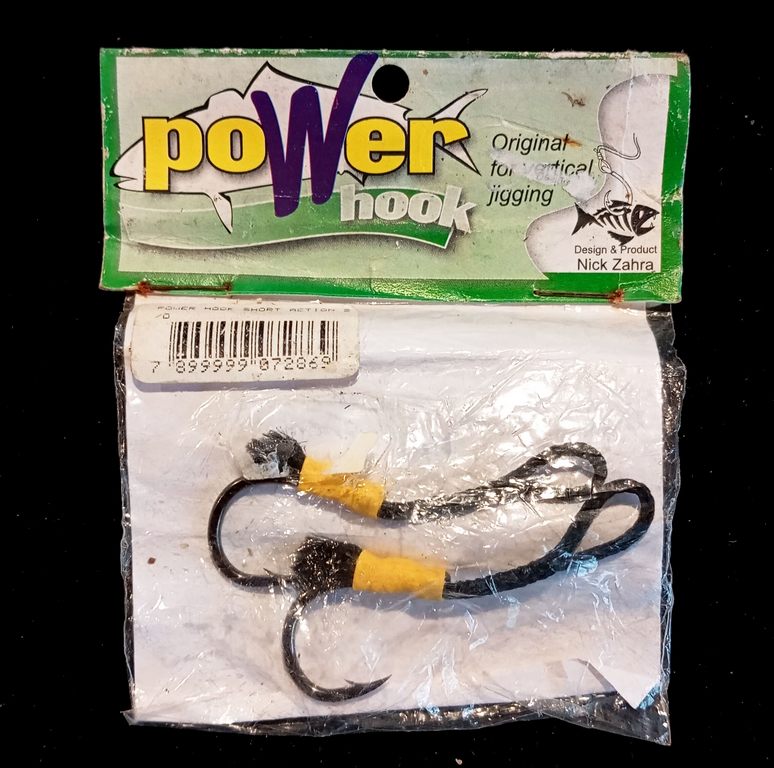 Assist Hook tam 2/0 c/ 2 Power Hooks - Familia Muda
